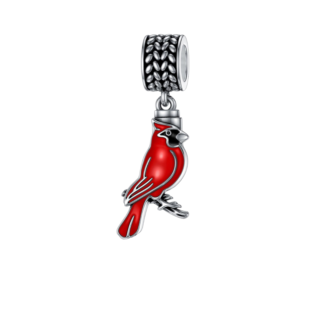 Cardinal Cremation Charm – Eternal Urns Australia