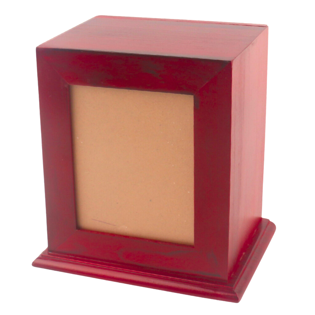 Small Redwood Photo Box Cremation Urn – Eternal Urns Australia